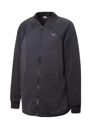 PUMA Studio Textured Knitting Jacket - Black