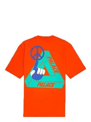PALACE Palace Tri Smiler Back Printing Short Sleeve Unisex Orange Orange