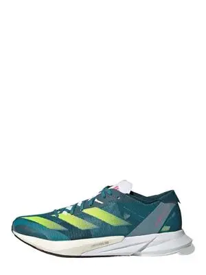 Adidas Adizero Adios 8 Athletic Shoes - Wonder Blue/solar Green