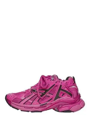 Balenciaga Runner Sneakers - Pink/black