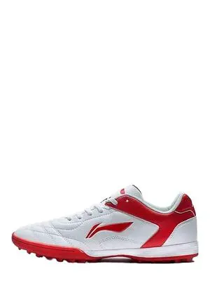 LI-NING Training Soccer Shoes Tf - White/red