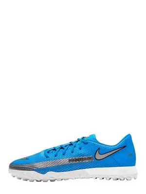 Nike Phantom Gt Pro React Tf Turf Football Boots - Blue/silver/white