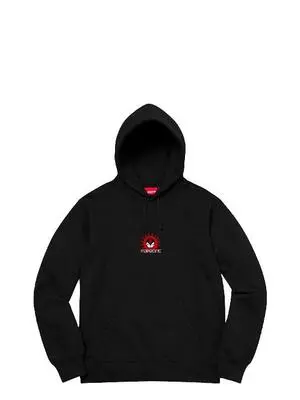 Supreme Vampire Hooded Sweatshirt - Black