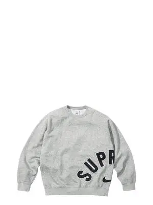 Supreme X Nike Arc Crewneck - Grey/black