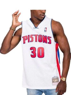 Mitchell & Ness Nba Swingman Jersey Pistons 2003 Rasheed Wallace Home - None