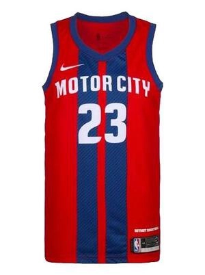 Nike Nba Detroit Pistons 23 Griffin Basketball Jersey - Red