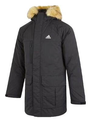 Adidas Hooded Down Parka Jacket - Default Color