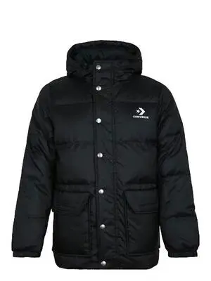 CONVERSE Down Fill Puffer Jacket - Black