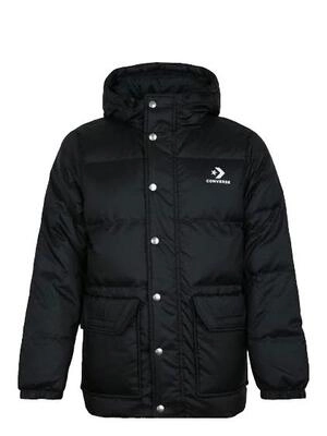 CONVERSE Down Fill Puffer Jacket - Black