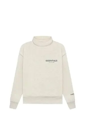 Fear Of God Pullover Mock Neck Sweatshirt - None