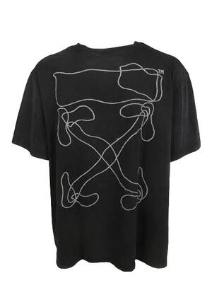 Off-White Abstract Arrows T-shirt - Black