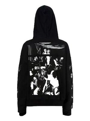 Off-White Caravaggio Printed Hoodie - Black