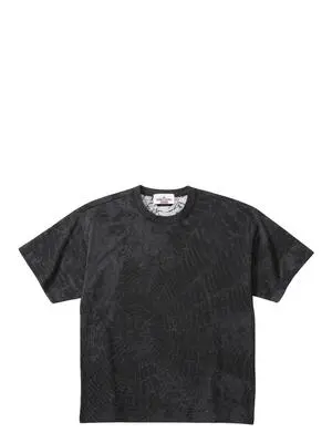 Supreme X Stone Island Fw23 Week10 T-shirt - Black