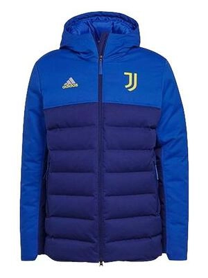 Adidas Colorblock Down Jacket With Hood And Zipper - Default Color
