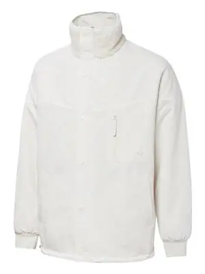 PUMA Mmq Lamb's Wool Reversible Stand Collar Jacket - White