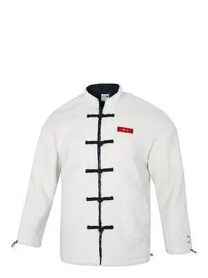 PUMA Stand Collar Logo Jacket - White