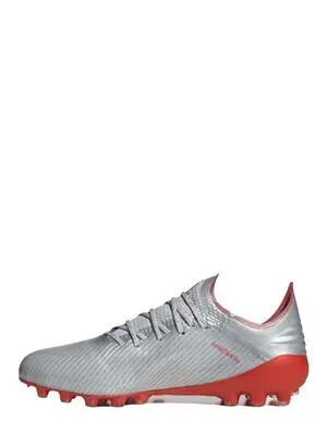 Adidas X 19.1 Ag Artificial Grass Football Boots - Silver/red