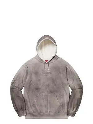 Supreme Spray Hooded Sweatshirt - Grey