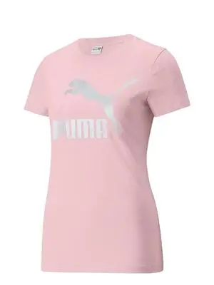 PUMA Puma Classics Logo Print Short Sleeve T-Shirt Default Color