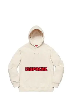 Supreme Supreme Blockbuster Hooded Sweatshirt Tan
