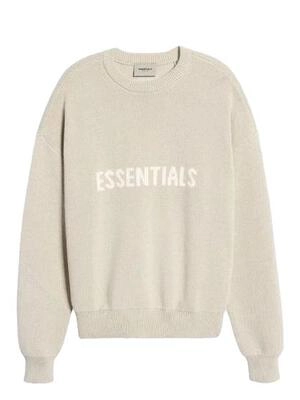FEAR OF GOD Fear Of God Essentials X Nordstrom SS21 Crew Neck Knit