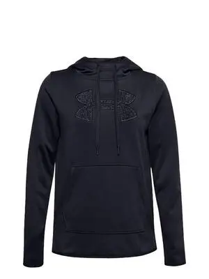 Under Armour Logo Fleece Hoodie - Black