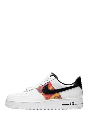 Nike Force 1 Low Vintage Mosaic Sneakers - Black/white/red