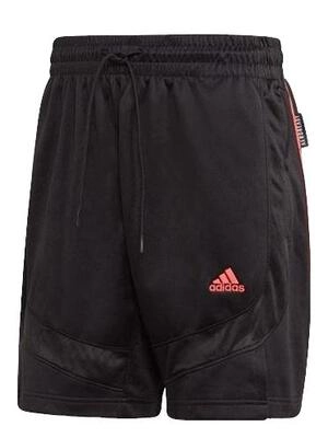 Adidas Originals Sports Shorts With Graphic Detail - Black
