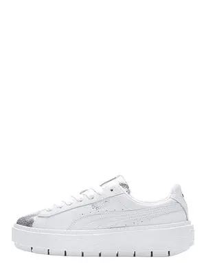 PUMA Platform Trace Biohacking Low Top Sneakers - Silverwhite