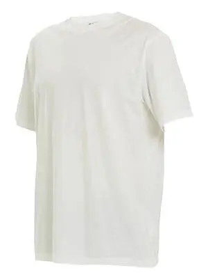 Adidas Y-3 Ss21 Back Stripe Loose Round Neck Short Sleeve - White