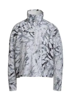 Adidas Adidas Fast Graphic Primeblue Jacket Grey