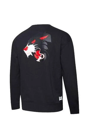 PUMA Pullover With Graphic Back Print - Black