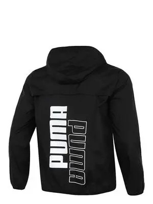 PUMA Athleisure Sports Windproof Woven Jacket - Black