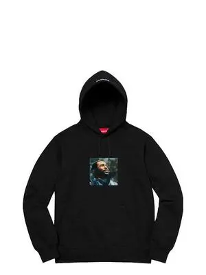 Supreme Marvin Gaye Hooded Sweatshirt - Black