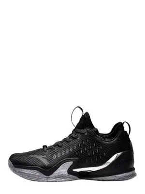 ANTA Kt3 Low X Marvel 'black Panther' Athletic Sneakers - Black/silver
