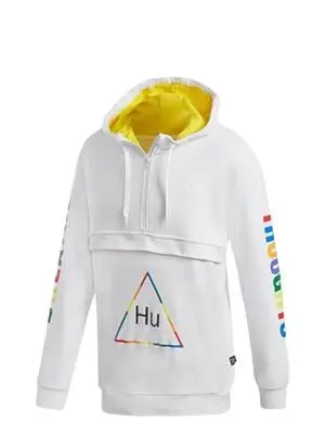 Adidas Originals X Crossover Half Zip Hoodie - White