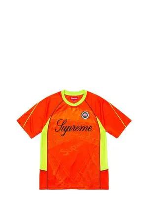 Supreme Jacquard Soccer Jersey - Orange/yellow