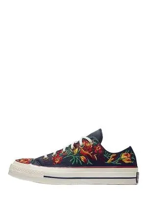 CONVERSE Chuck 70 Low Parkway Floral Embroidery - Black