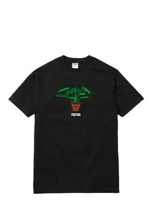 Supreme Supreme Fw17 Plant Tee Pale Black Bonsai Printing Short Sleeve Unisex Black