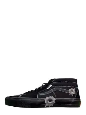 VANS X Supreme Skate Grosso Mid "nate Lowman" Sneakers - Black/black