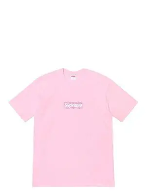 Supreme Supreme Fw19 Week 17 Bandana Box Logo Tee Light Pink