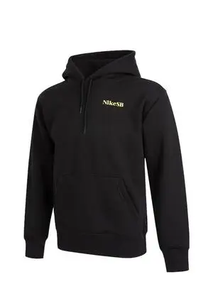 Nike Solid Color Alphabet Hooded Long Sleeves Hoodie - Default Colorway