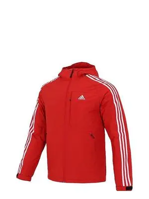 Adidas 3-stripes Hooded Down Jacket - Default Color