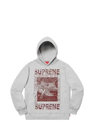 Supreme Doves Hooded Sweatshirt - Grey