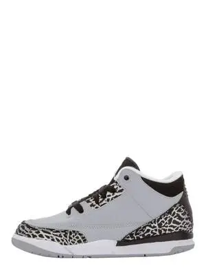 JORDAN 3 Retro High Top Sneakers - Grey