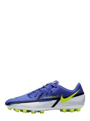 Nike Phantom Gt2 Academy Ag Soccer Cleats - Blue/silver/volt