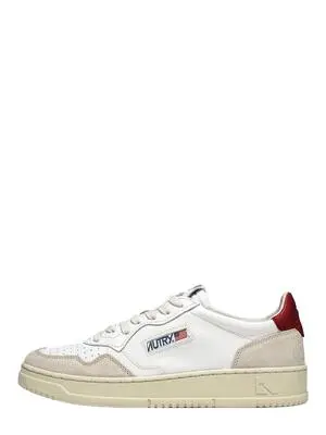 AUTRY Autry Medalist Low Top Sneakers White/red/suede