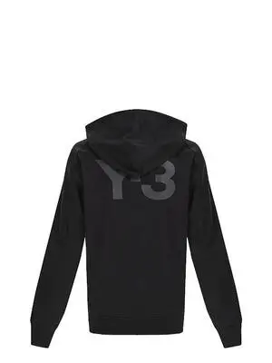 Adidas Y-3 Classic Back Large Logo Hoodie - Black