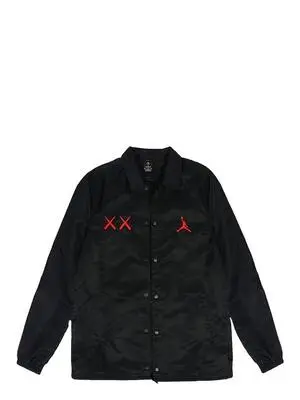 JORDAN Kaws Coaches Jacket - Black
