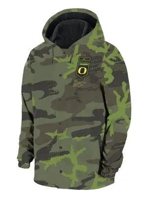 Nike Camouflage Zipper Jacket - Green